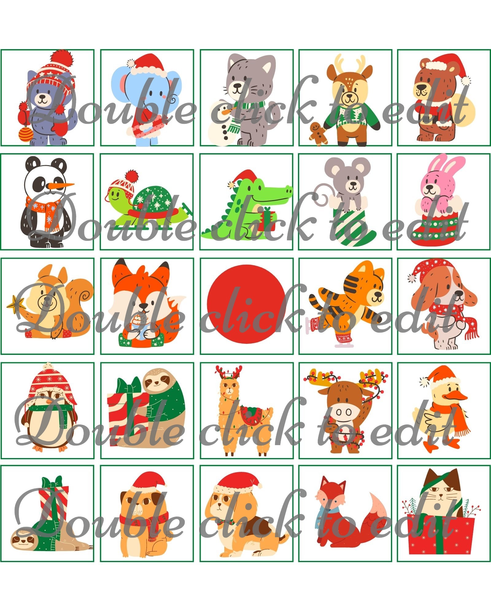 Printable Christmas Bingo Cards for You and Your Family to Enjoy During ...