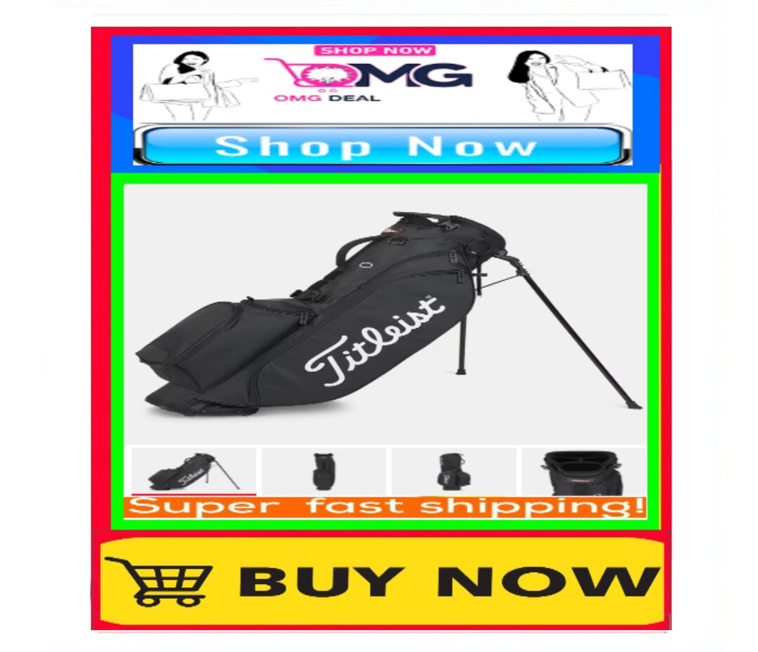 Sale GOLF BAG Carry Cart Bag Stand Bag BUYNOW Outdoor Sport Club Golf ...