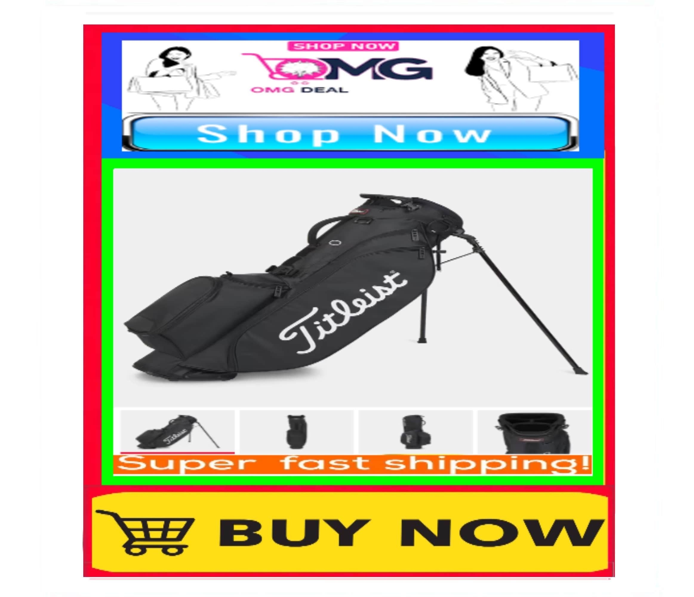 Sale GOLF BAG Carry Cart Bag Stand Bag BUYNOW Outdoor Sport Club Golf ...