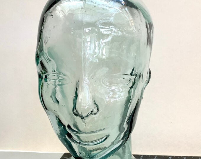 Glass Head Display - Etsy