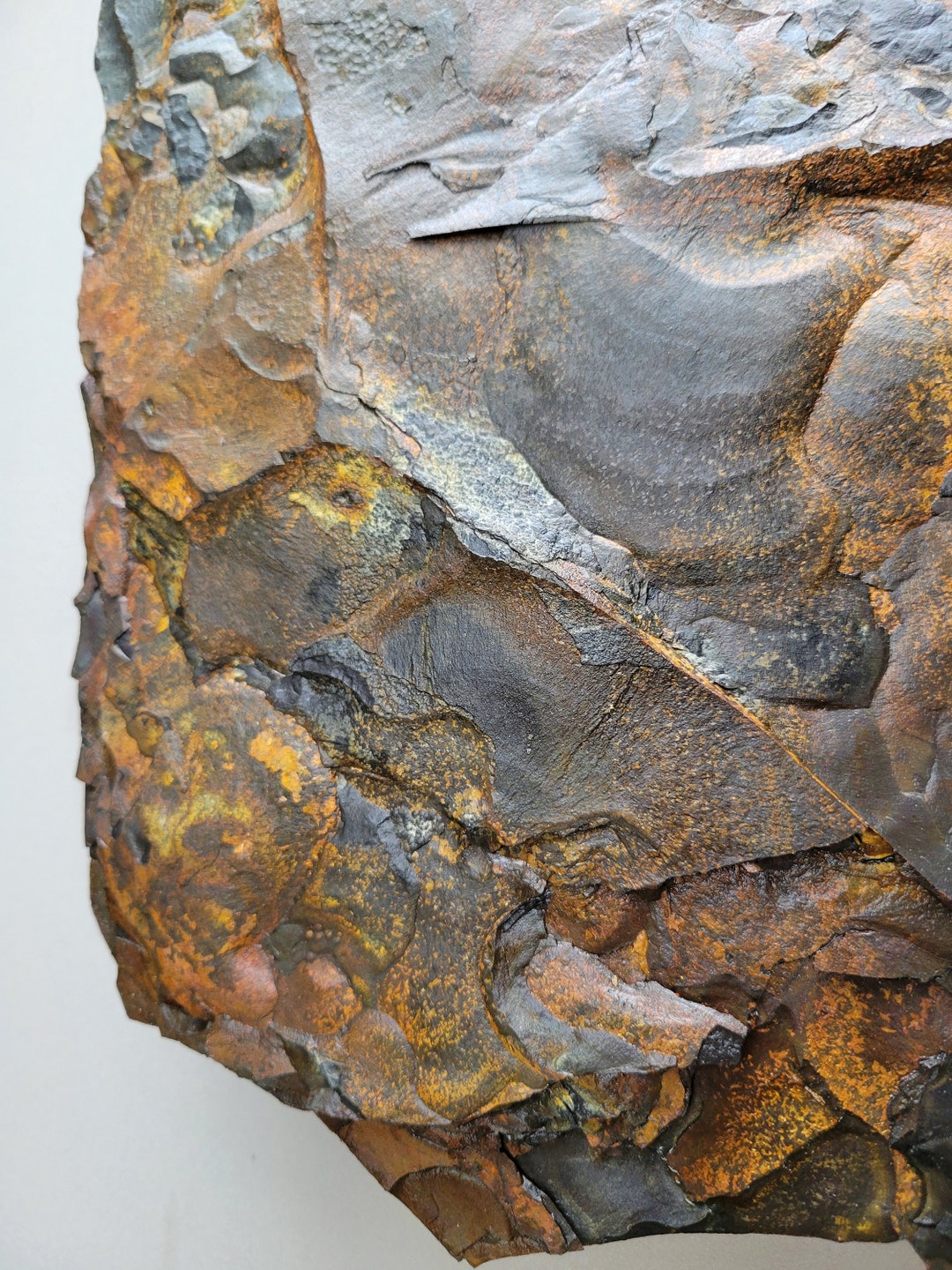 Shale Rock, Colorful River Stone 9” - Etsy