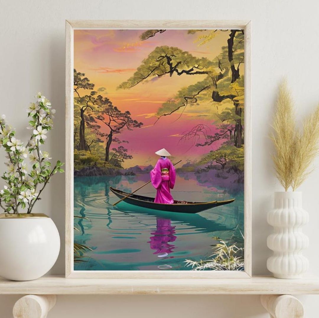 Japanese Art Print, Vintage Wall Art, Japandi Poster, Japanese Decor ...