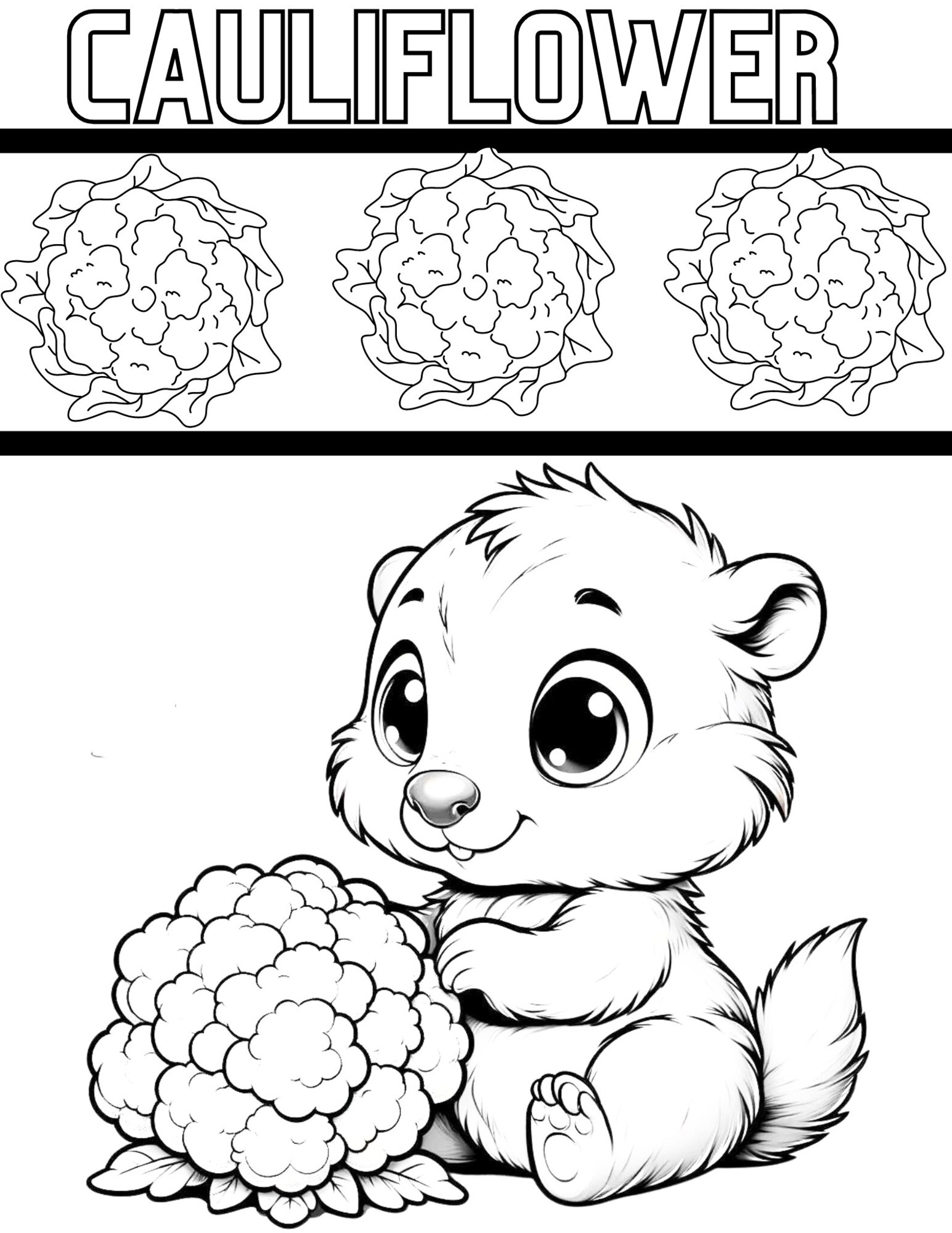 40 Coloring Pages | Animals Fruits Vegetables | Kids Fun Activity Book ...