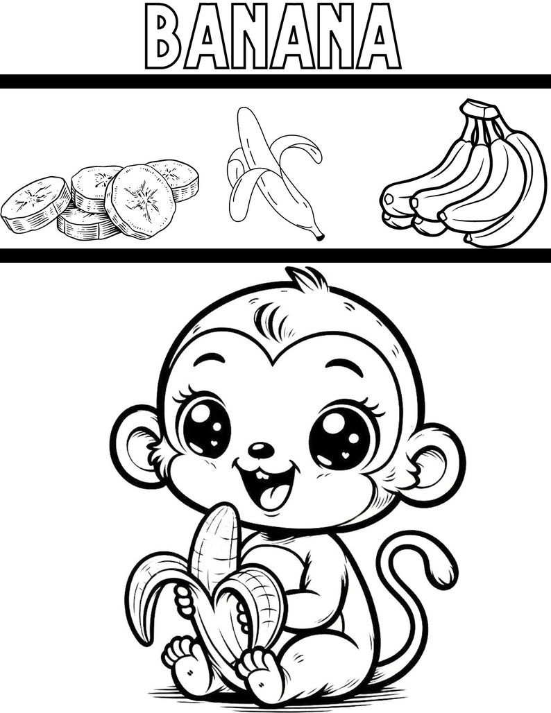 40 Coloring Pages | Animals Fruits Vegetables | Kids Fun Activity Book ...