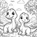56 Dinosaur Coloring Pages |book | Kids Ages 4,5,6,7,8,9,10 | Fun ...