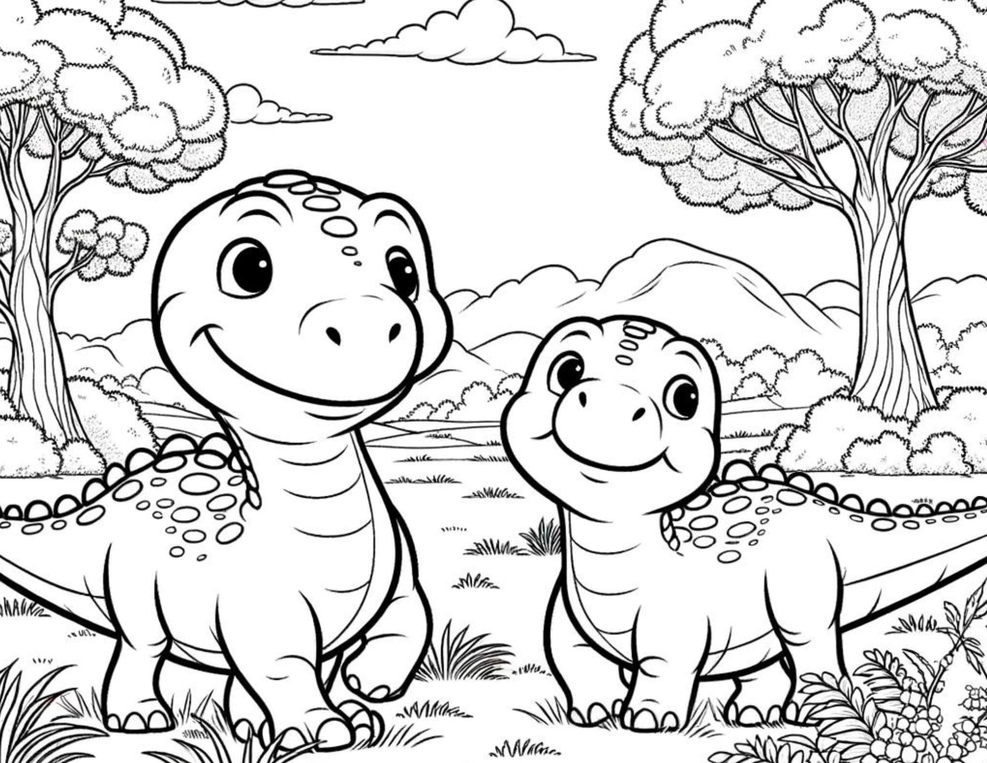 56 Dinosaur Coloring Pages |book | Kids Ages 4,5,6,7,8,9,10 | Fun ...