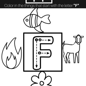 26 Printable Alphabet Coloring Pages Worksheets | Kids: Preschool ...