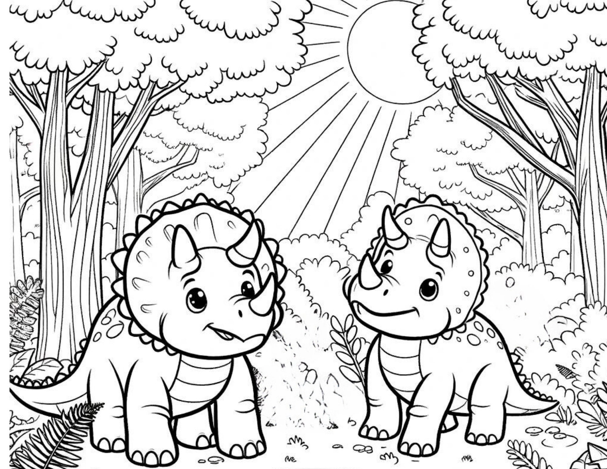 56 Dinosaur Coloring Pages |book | Kids Ages 4,5,6,7,8,9,10 | Fun ...