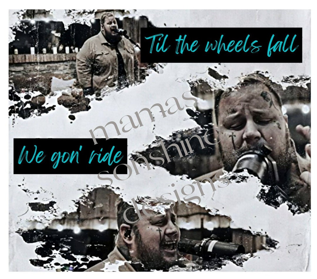 Jelly Roll Lyrics Design, PNG File, Sublimation or Screen Print File ...