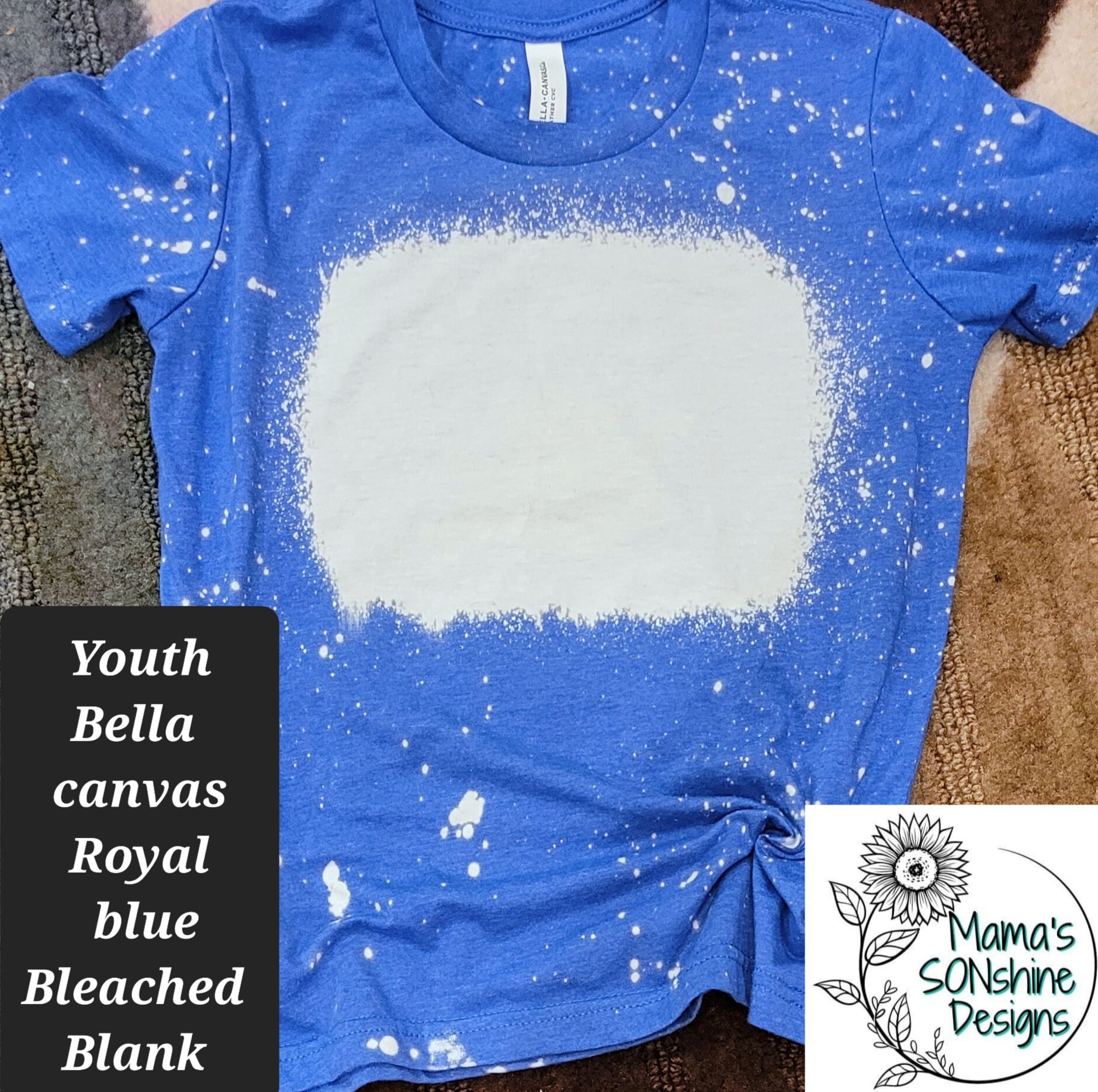 YOUTH Bleached Blank Tshirts for Sublimation Unisex Blanks - Etsy