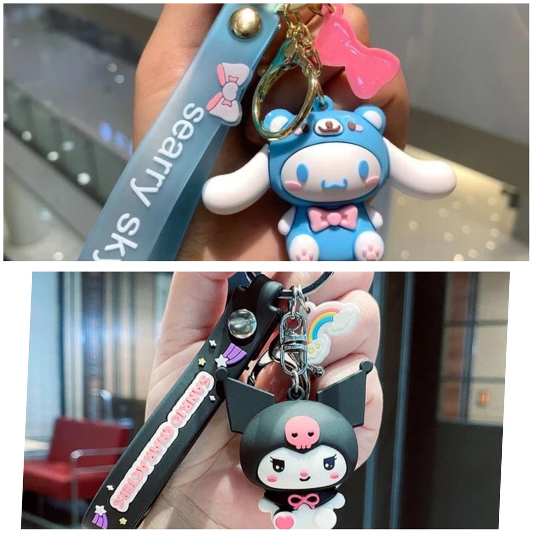 Lots of Cute Sanrio Character Keychain Keyrings Dolls - Etsy UK