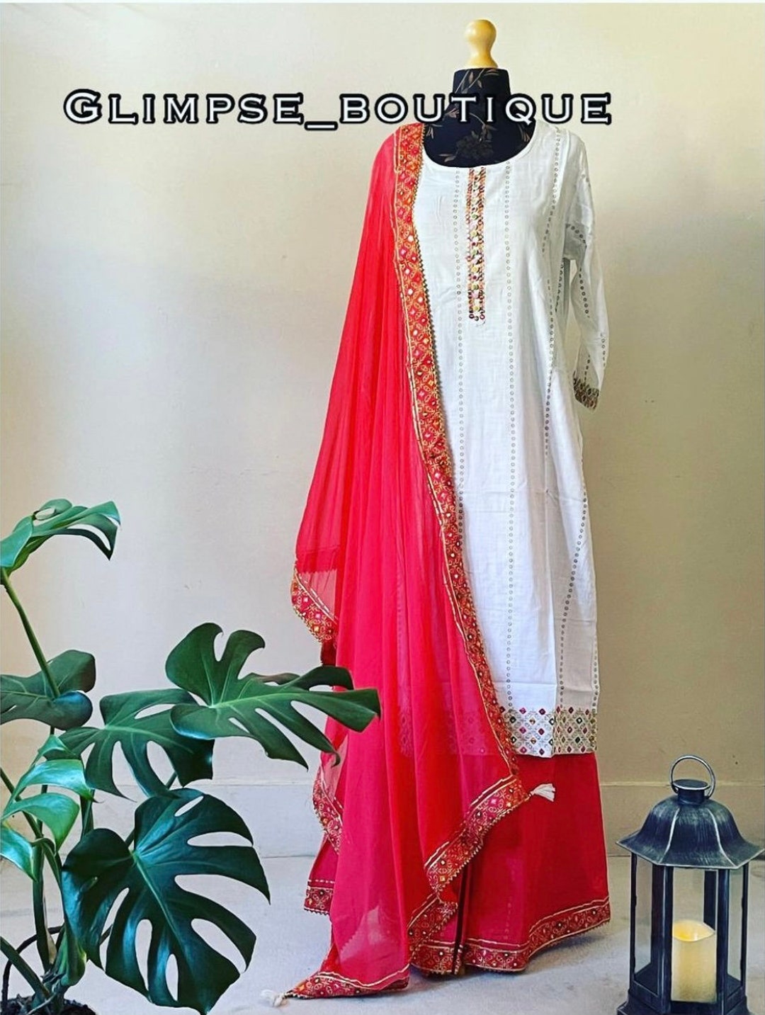 Plazo Kurta Set - Etsy