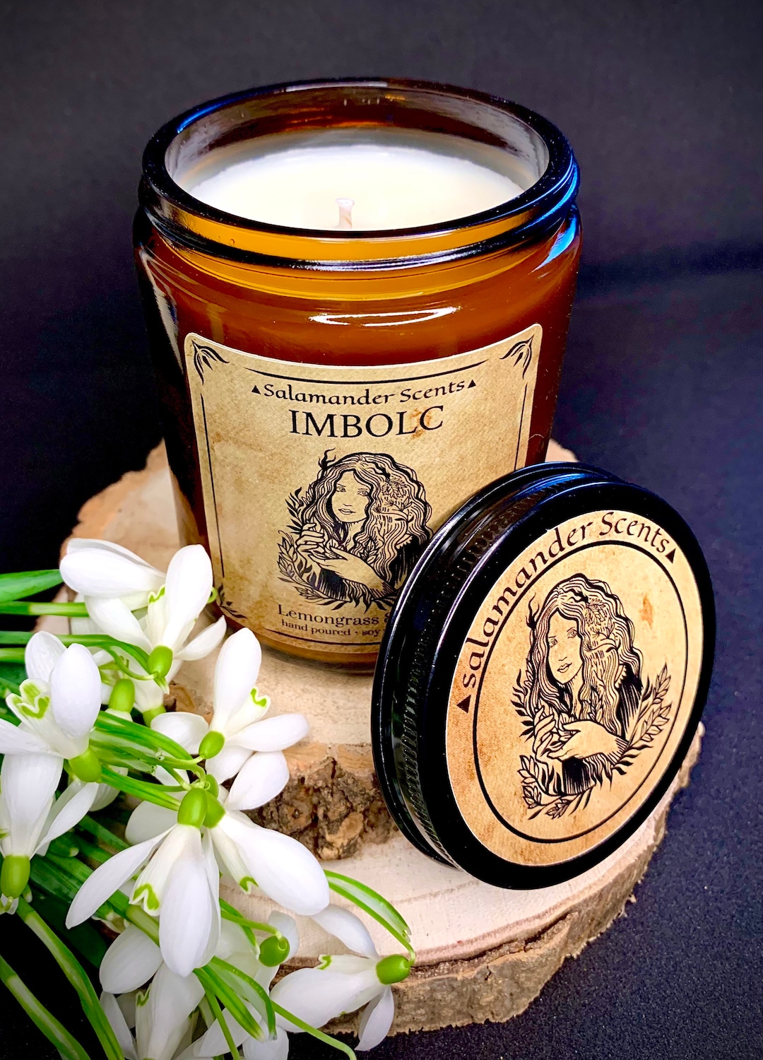 Imbolc Candle - Etsy