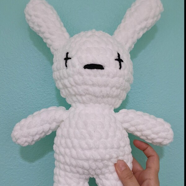 Bad Bunny Plushie - Etsy
