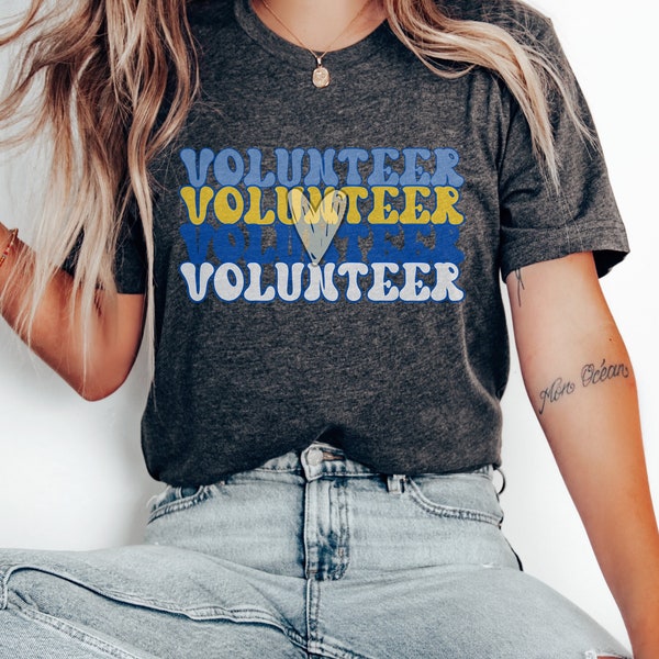 Volunteer Tshirt - Etsy