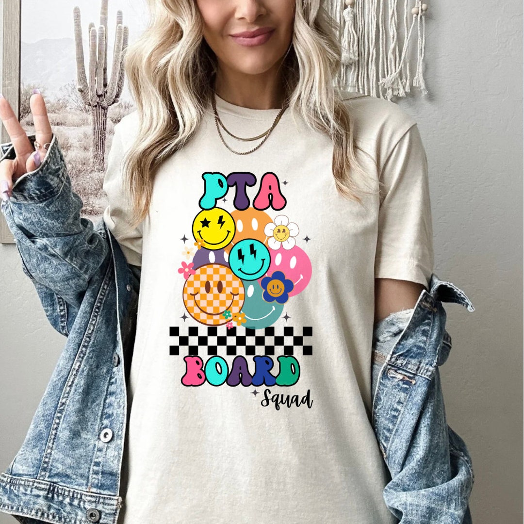 PTA Shirt, Parent Teacher Association T-shirt, PTA Crew Shirt, PTA Squad Shirt, Shirt for ...