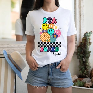 PTA Shirt, Parent Teacher Association T-shirt, PTA Crew Shirt, PTA Squad Shirt, Shirt for ...