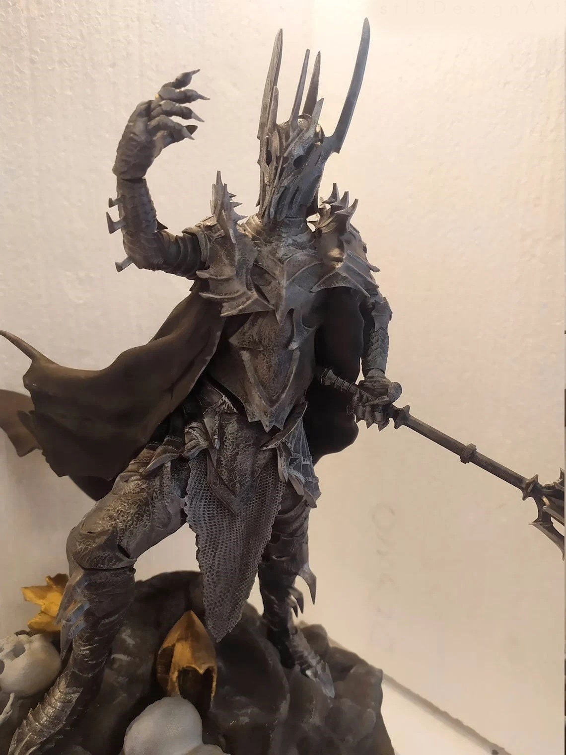 Sauron Figurine TOP STL File 3D Printable - Etsy