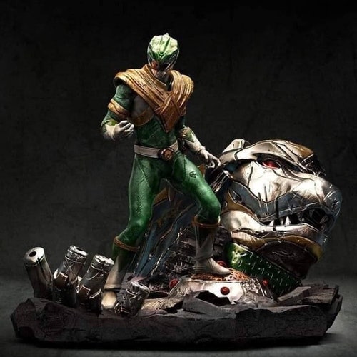 Power Rangers Green Ranger STL File 3D Printable - Etsy