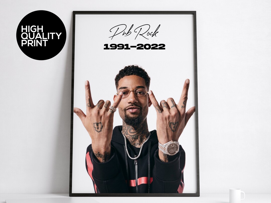 Pnb Rock RIP 1991-2022 Memorial Poster Print - Etsy