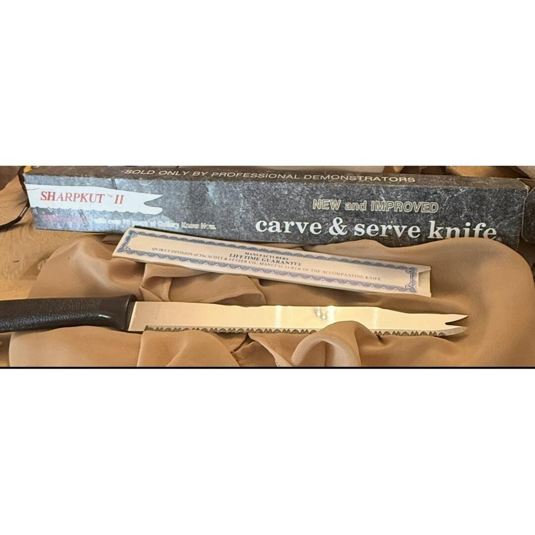 VTG Quikut Sharpkut II Carve & Serve Knife 13" Long 8" Blade Surgical ...