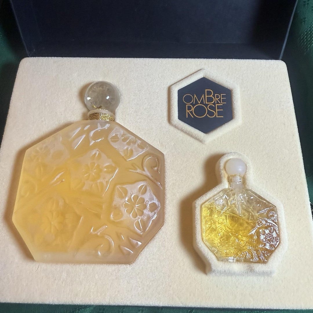 Vintage JC Brosseau Ombré Rose Women's Perfume Fragrance Lot of 2 Made ...