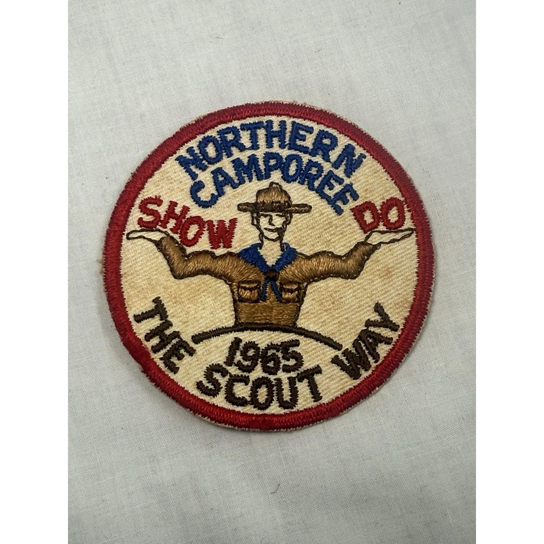 Vintage Boy Scout of America Camporee 1965 Embroidered Patch - Etsy