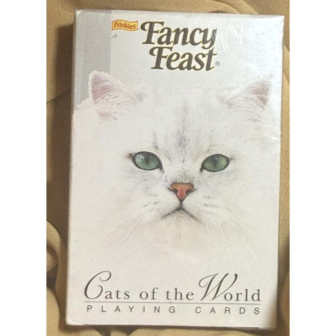 Vintage Fancy Feast Cats of the World Playing Cards Unopened - Etsy