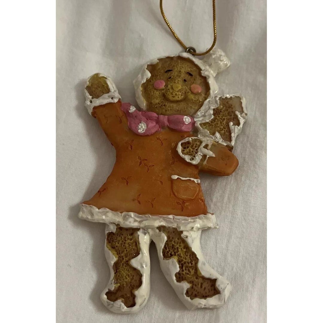 Mittens Gingerbread Cookie Christmas Ornament Holiday Tree Vintage - Etsy