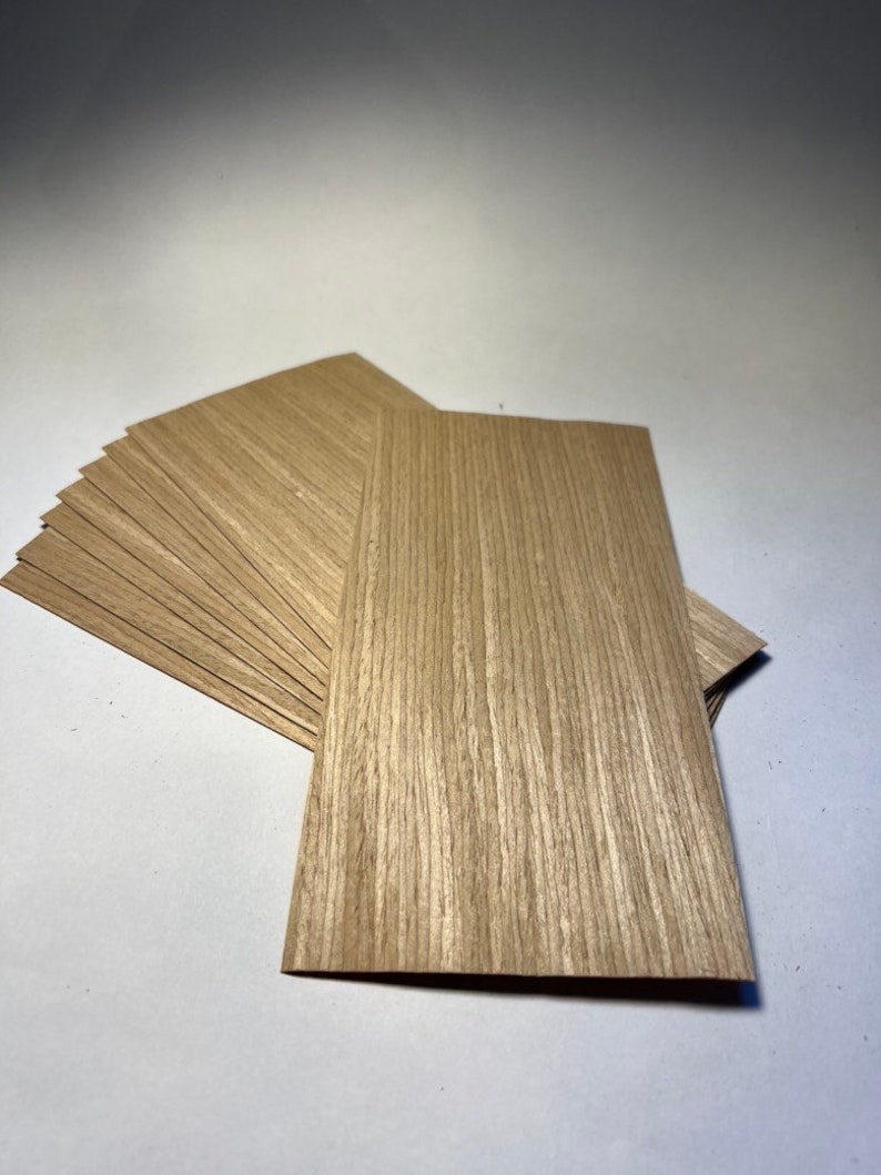 Oak Wood Veneer Sheet 3 Pcs. 0,6x100x200mm - Etsy Australia