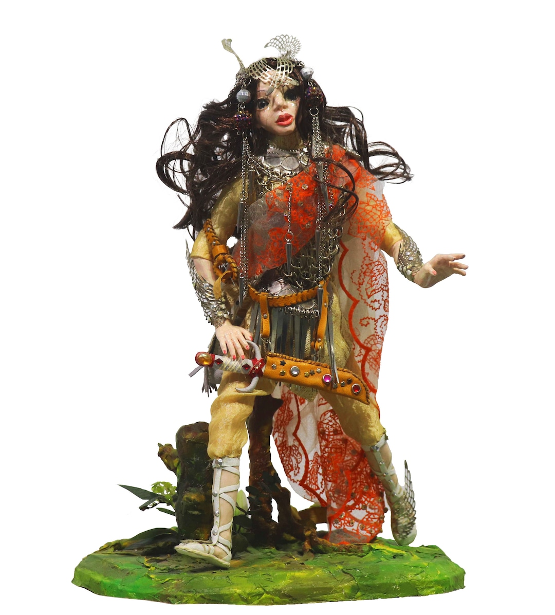 VALKYRIE Handmade Collectible Designer Art Doll - Etsy