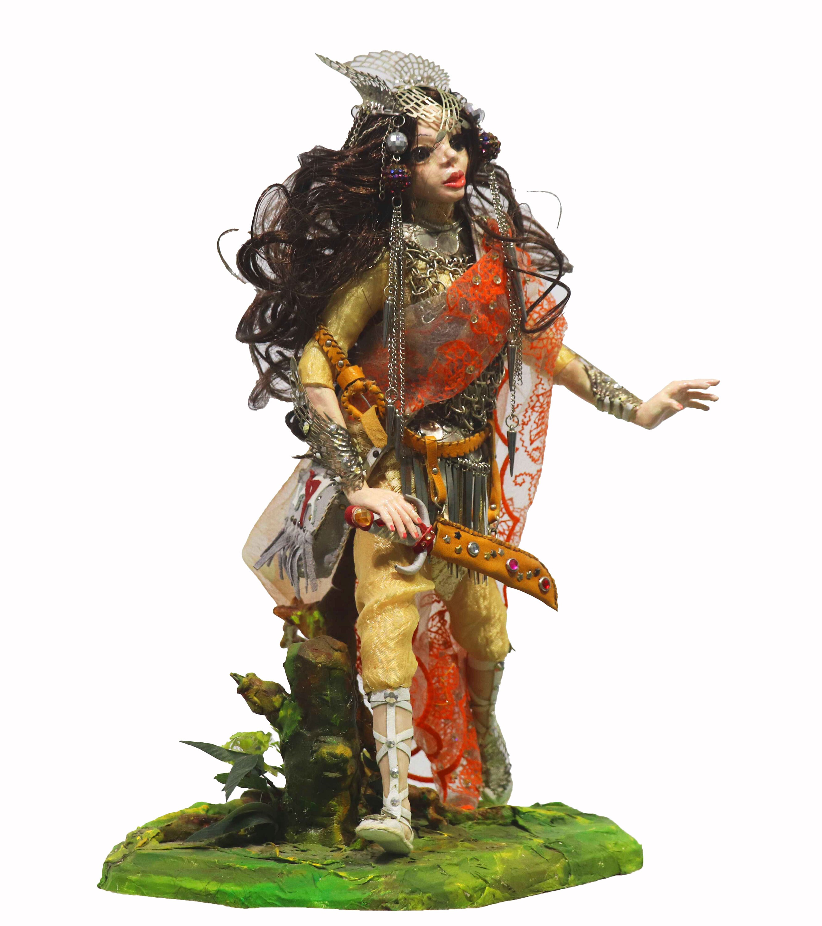 VALKYRIE Handmade Collectible Designer Art Doll - Etsy