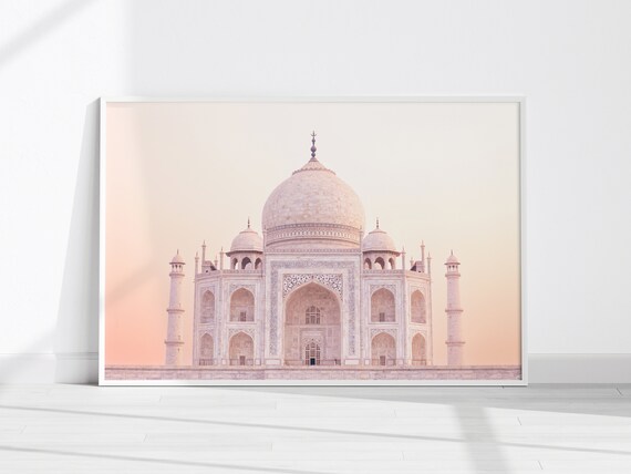 Taj Mahal Print Instant Download Digital Wall Art Indian - Etsy