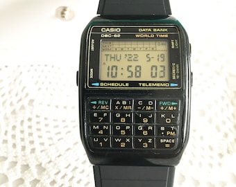 Vintage Casio Dbc 62 Old Time Smart Watch - Etsy