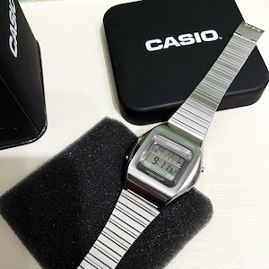 Rare Collectible Vtg Casio Casiotron/ TRN-110 LIQUID Crystal Digital ...