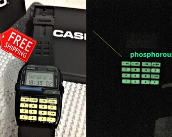 Casio DBC-63 Calculator Watch Module 1276 Vintage Nerd Data Bank - Etsy