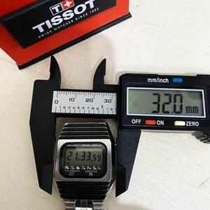 Very RARE Tissot F1 LCD Formula Watch 97010 Digital / Very Good ...