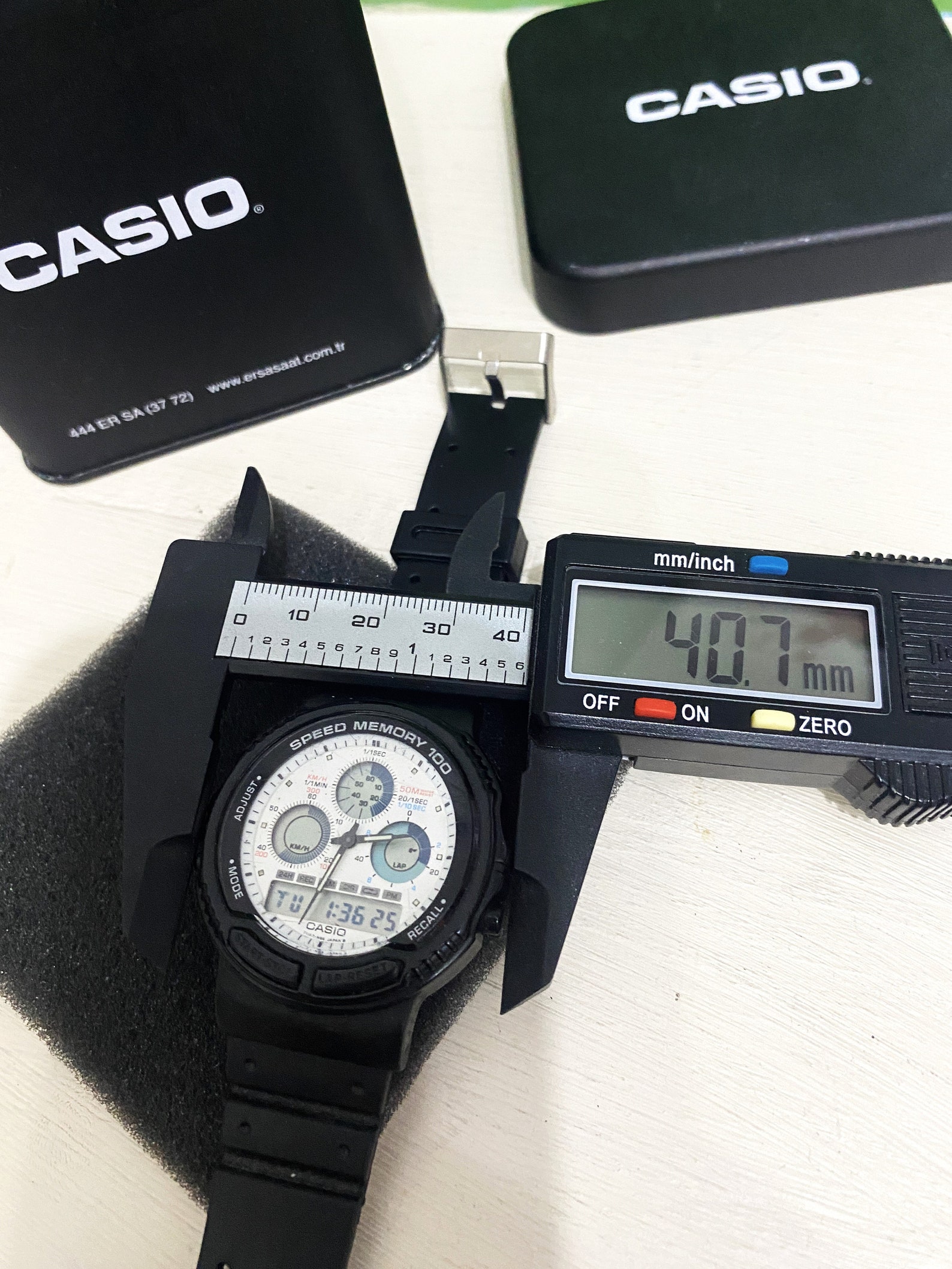 Vintage Casio Aw-20/ Module 384 Speed Memory 100 Mens Watch ...