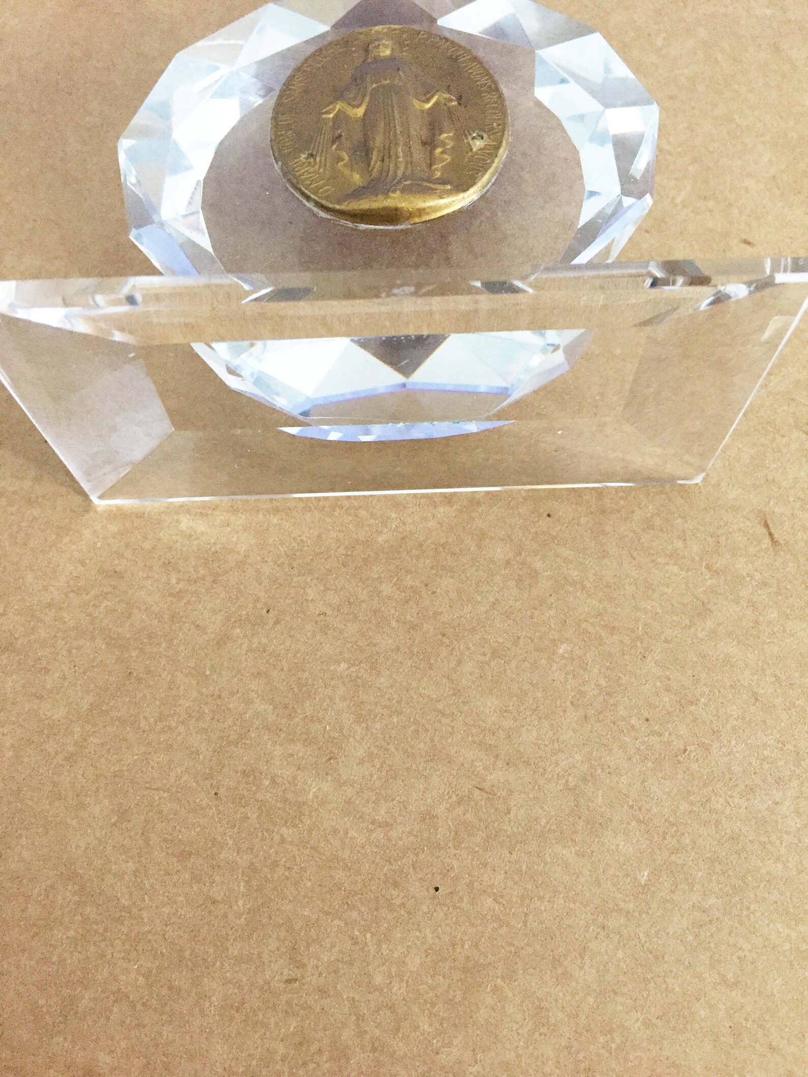 Virgin Mary Crystal Icons Gold Color/ Christ Icon Art - Etsy
