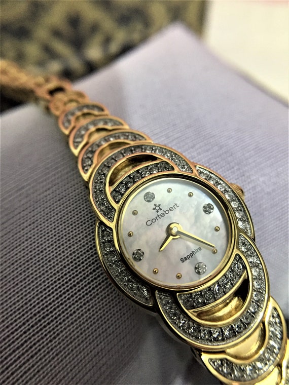 Vintage Cortebert Ladies Watch/ Woman 1990s Rare Mo… - Gem