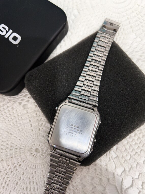 RARE Vintage Casio CFX 200 Calculator Watch Mod:197 J… - Gem