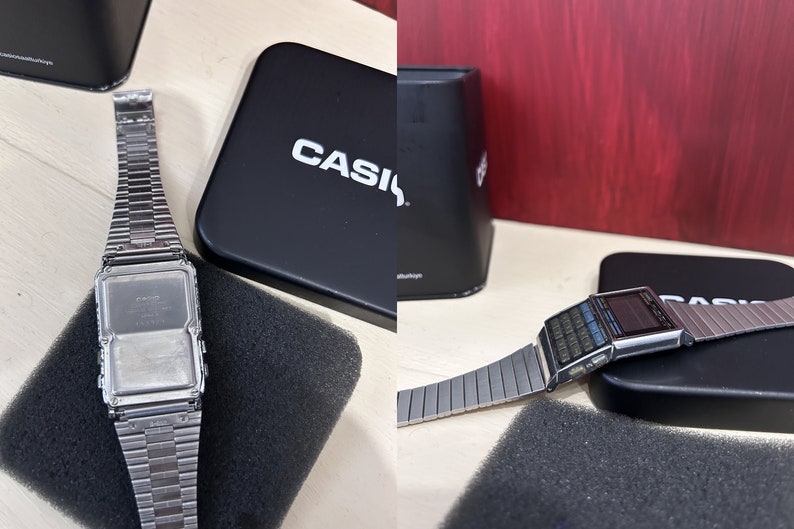 RARE Retro Casio Calculator Watch DBX-100 Mod 261 Japan 1980s Very Good ...