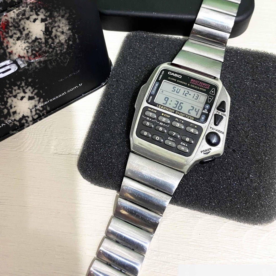 RETRO Casio CMD-40 Learning Tv Remote Control/ Modüle 1174 /steel Cord ...