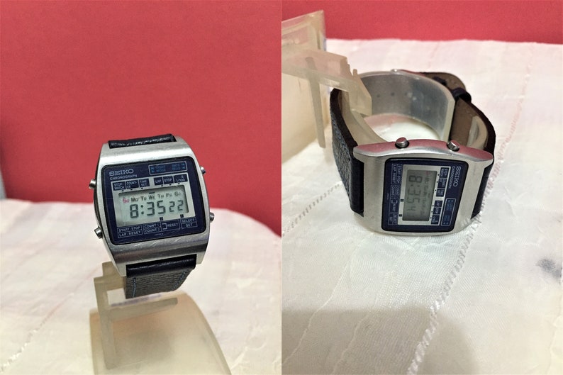 Vintage Seiko Chronograph M929-4000 Digital Quartz/ 952061 Japan A ...