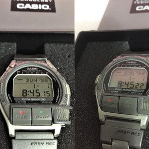 Vintage Casio Db-v300 Easy/ Rec Databank 30 Second Voice Recorder ...
