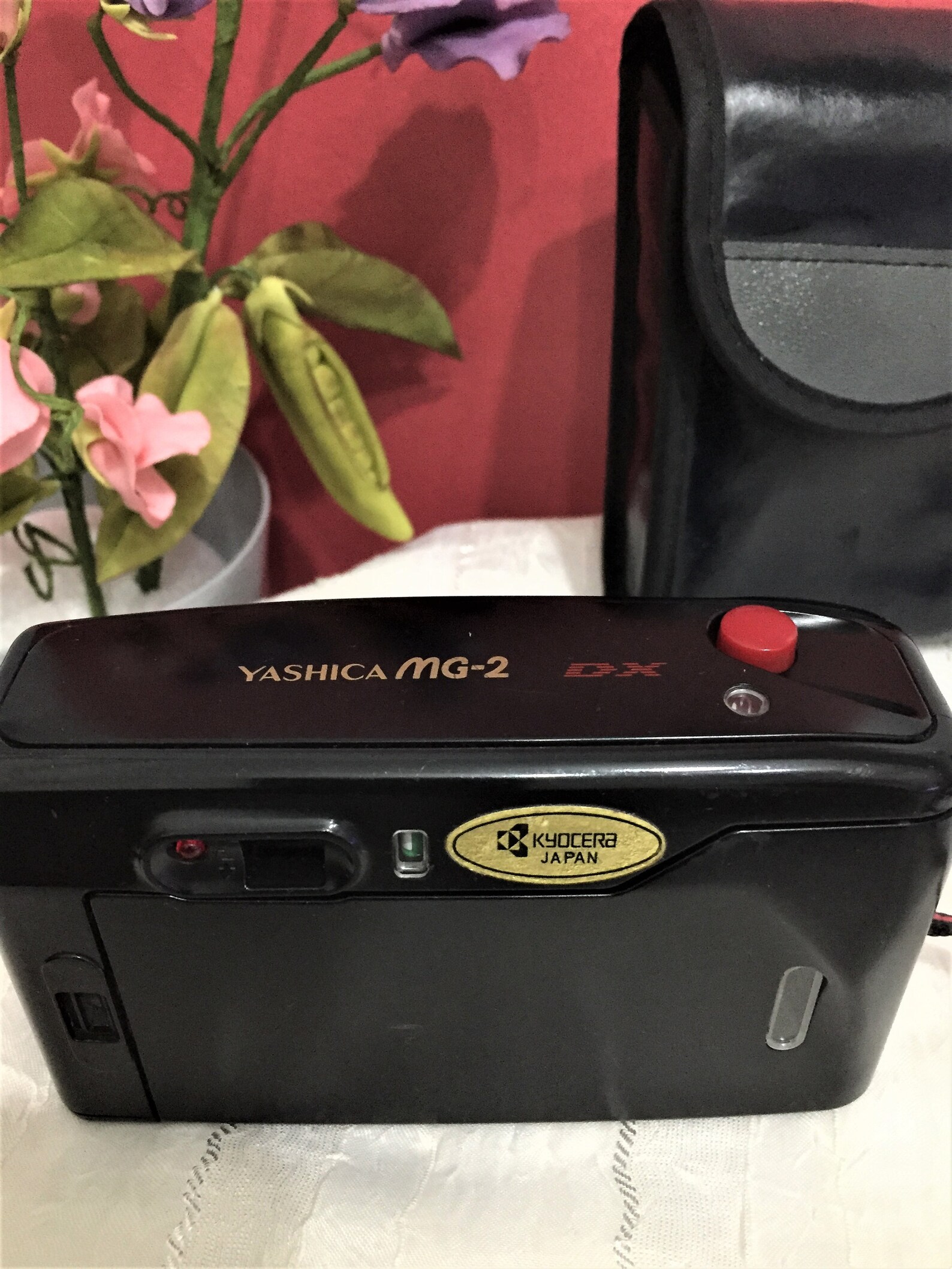 Vintage Yashica MG-2 DX 35mm P&S Film Camera Auto/with Battery/ Flash ...
