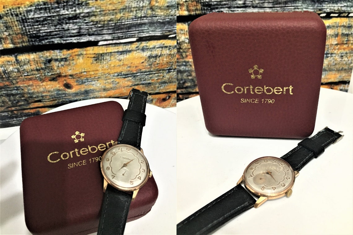 RARE CORTEBERT CAL. 720 Vintage Swiss / 17 Jewels Cort/ 1960s - Etsy