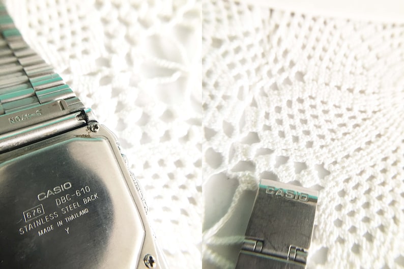 Vintage Casio DBC-610 Calculator Watch Module 676 /great | Etsy