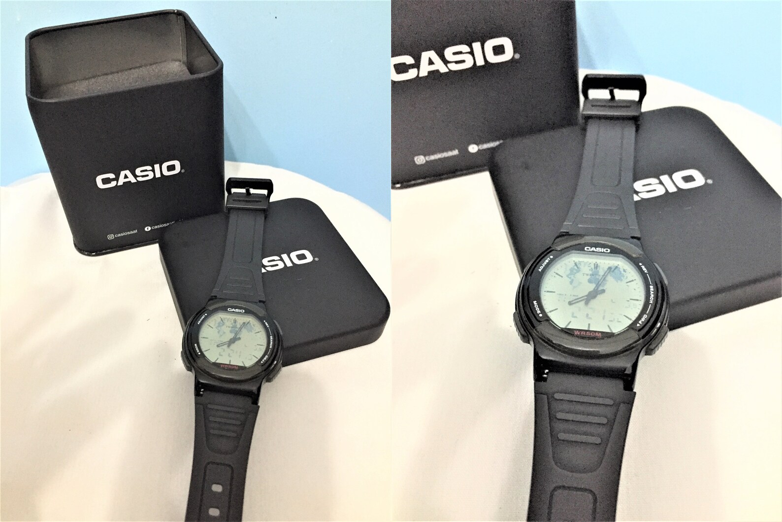 Vintage Casio Abx-53 Module 1326 Twincept/ Ana-digi Data Bank - Etsy