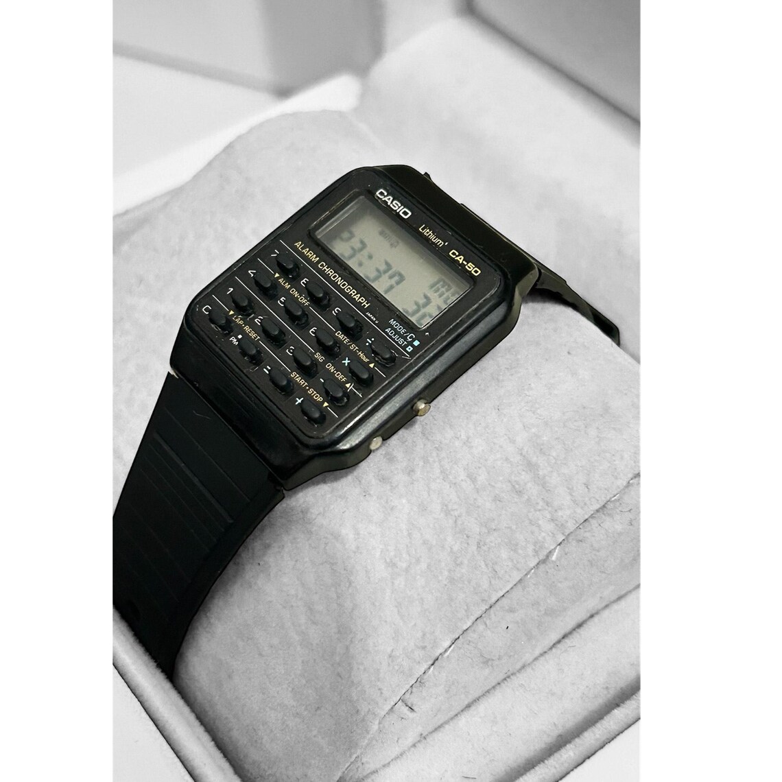 Casio CA-50 Calculator Watch, Casio Vintage Watch, Casio Digital Watch ...